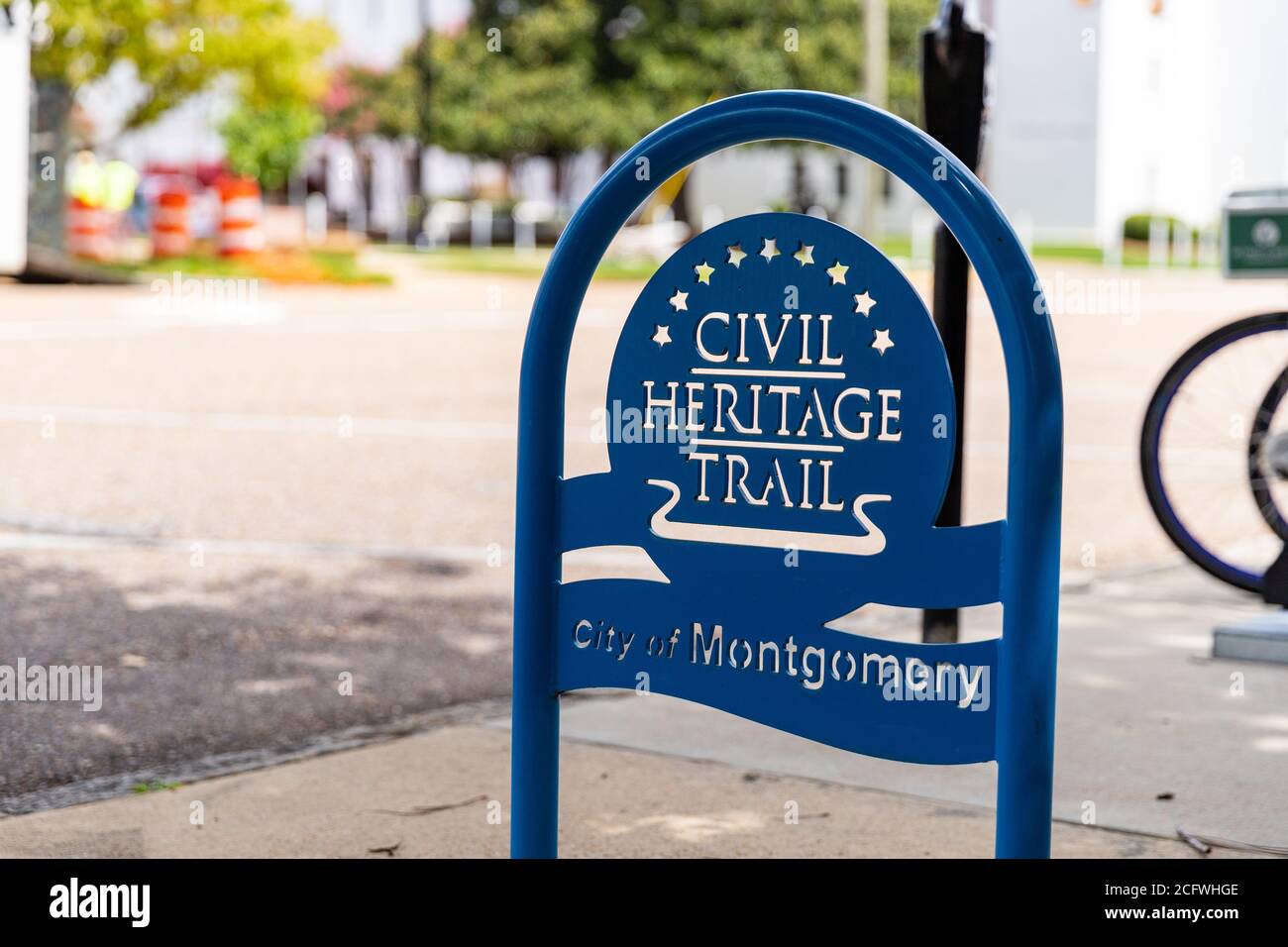 Civil rights historic trail sign hi-res stock photography and images ...