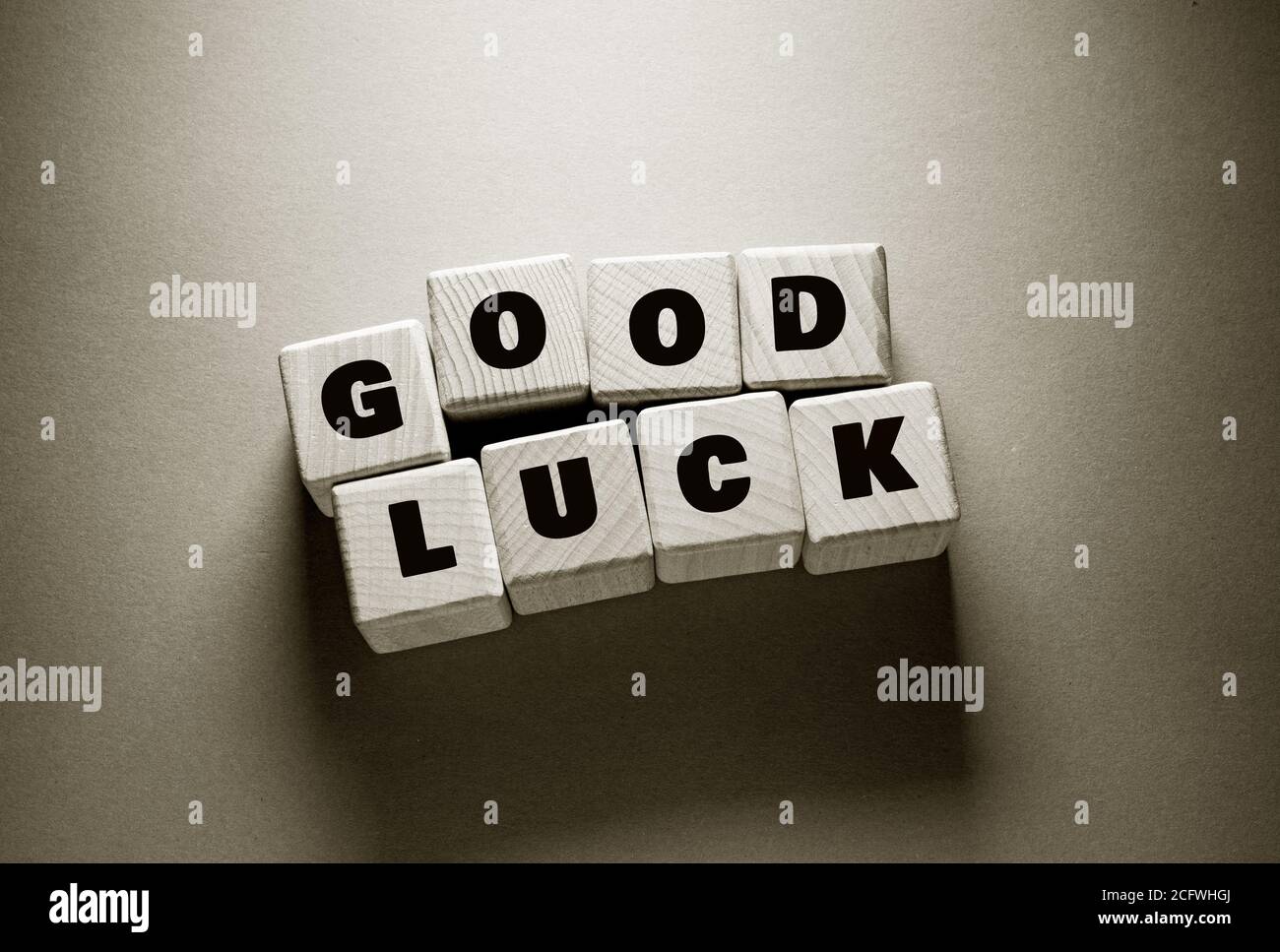 Good luck word hi-res stock photography and images - Alamy