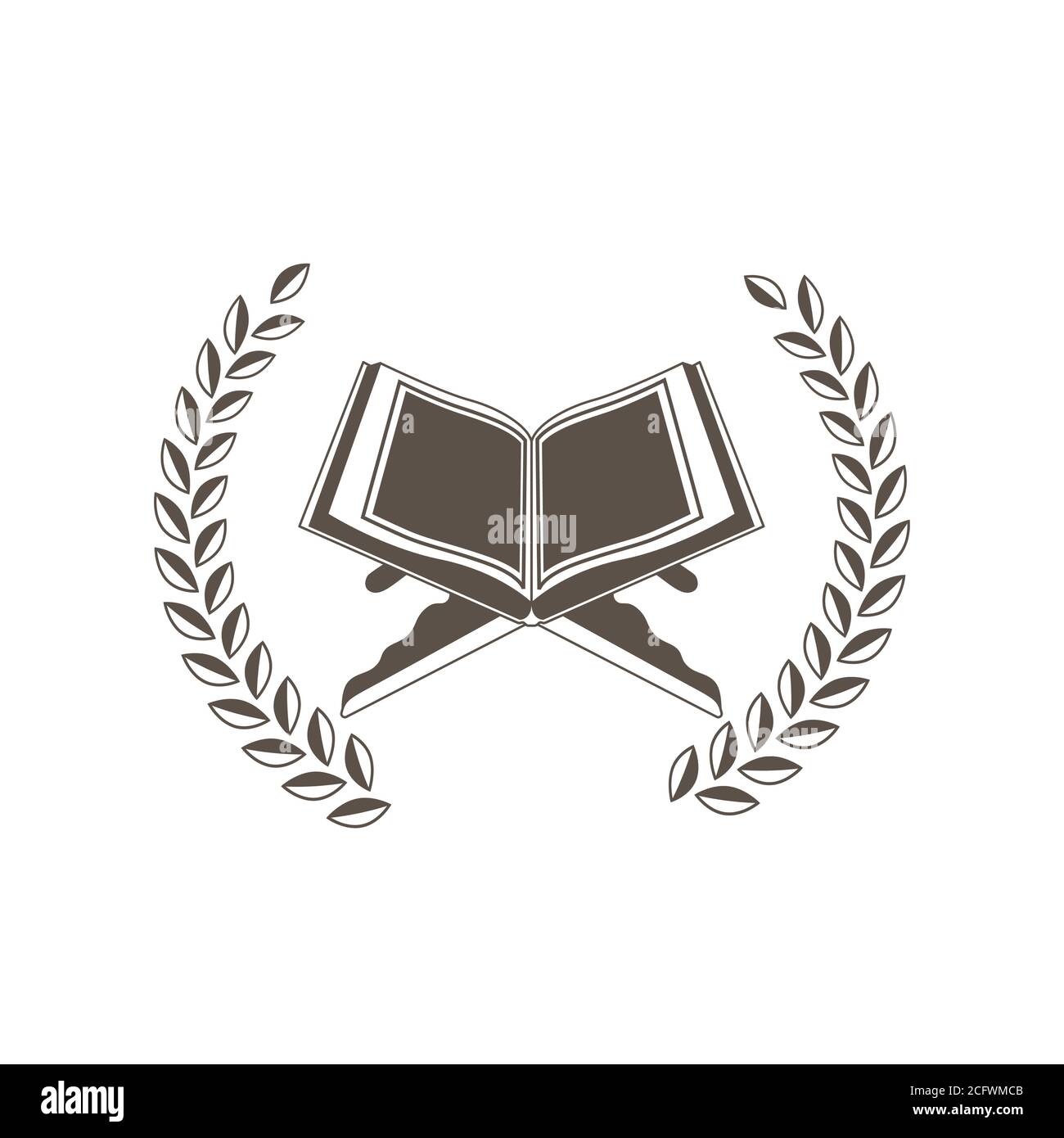 Reading quran icon vector vectors hi-res stock photography and images ...