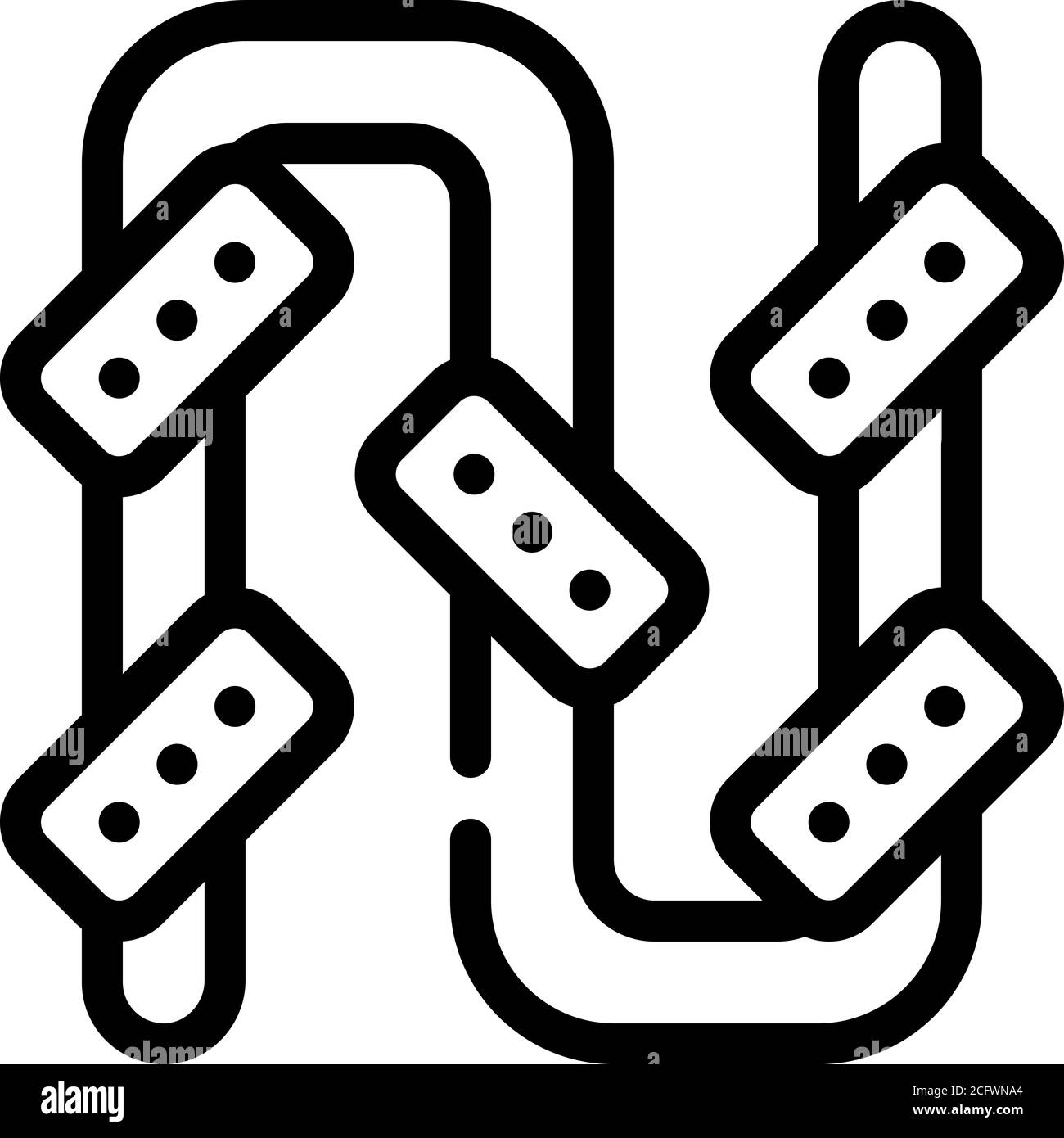 pipe irrigation system line icon vector illustration Stock Vector Image ...