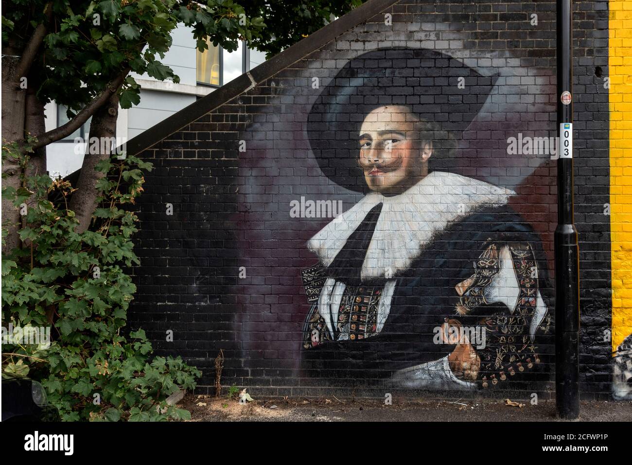 London, UK. 07th Sep, 2020. Street Art by artist Lionel Stanhope of ...