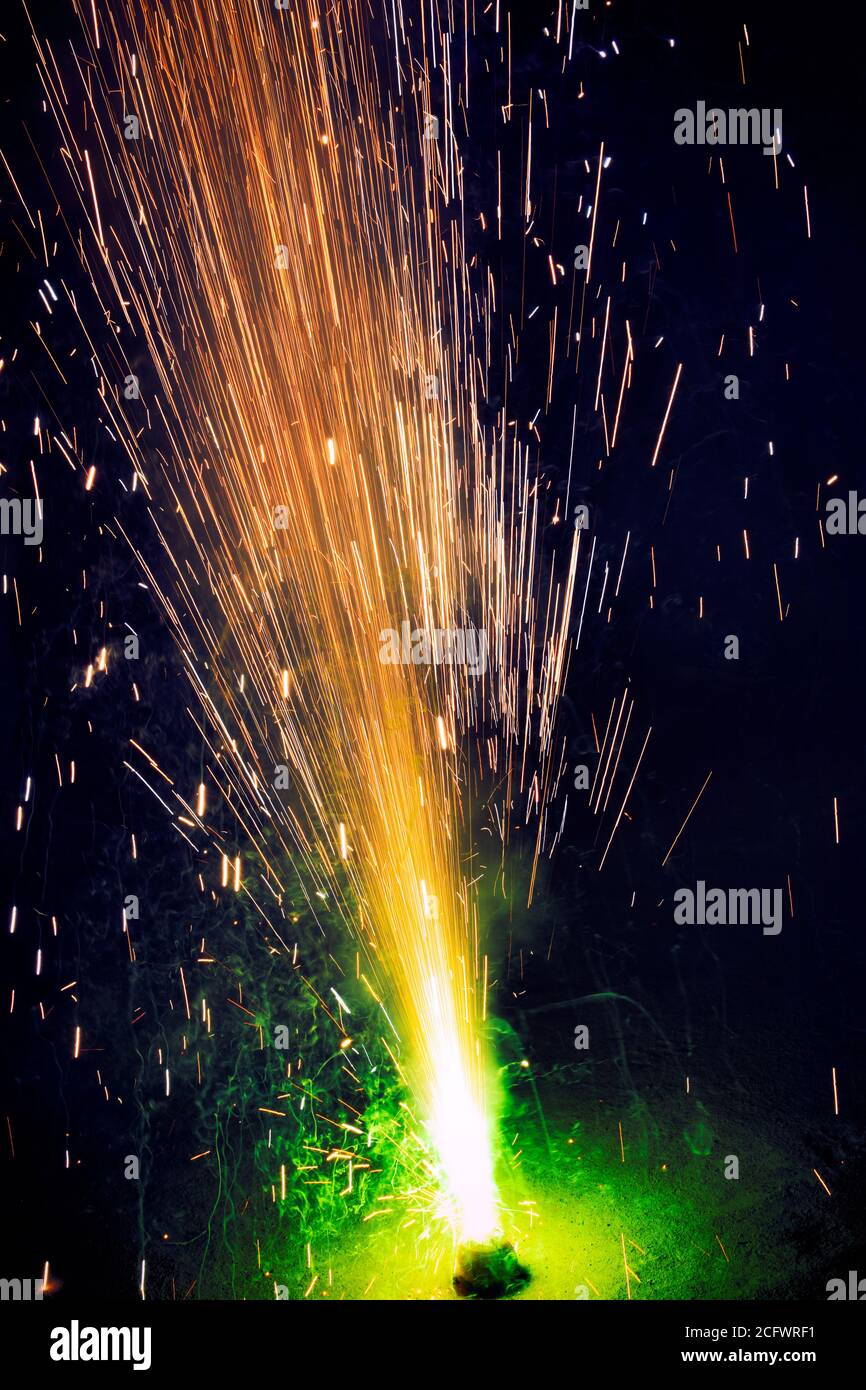 Indian fireworks hi-res stock photography and images - Alamy