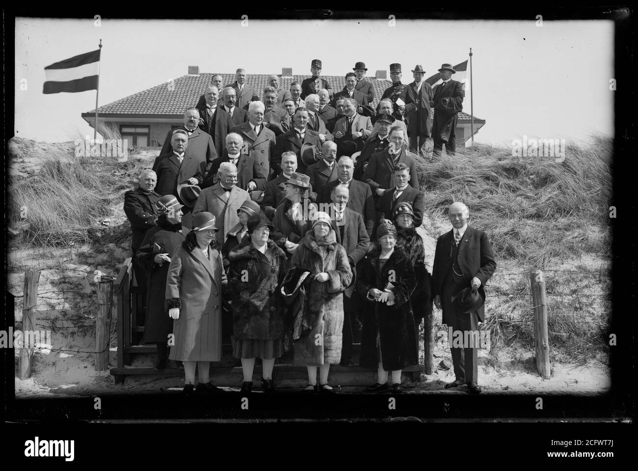 Groepsfoto Black and White Stock Photos & Images - Alamy