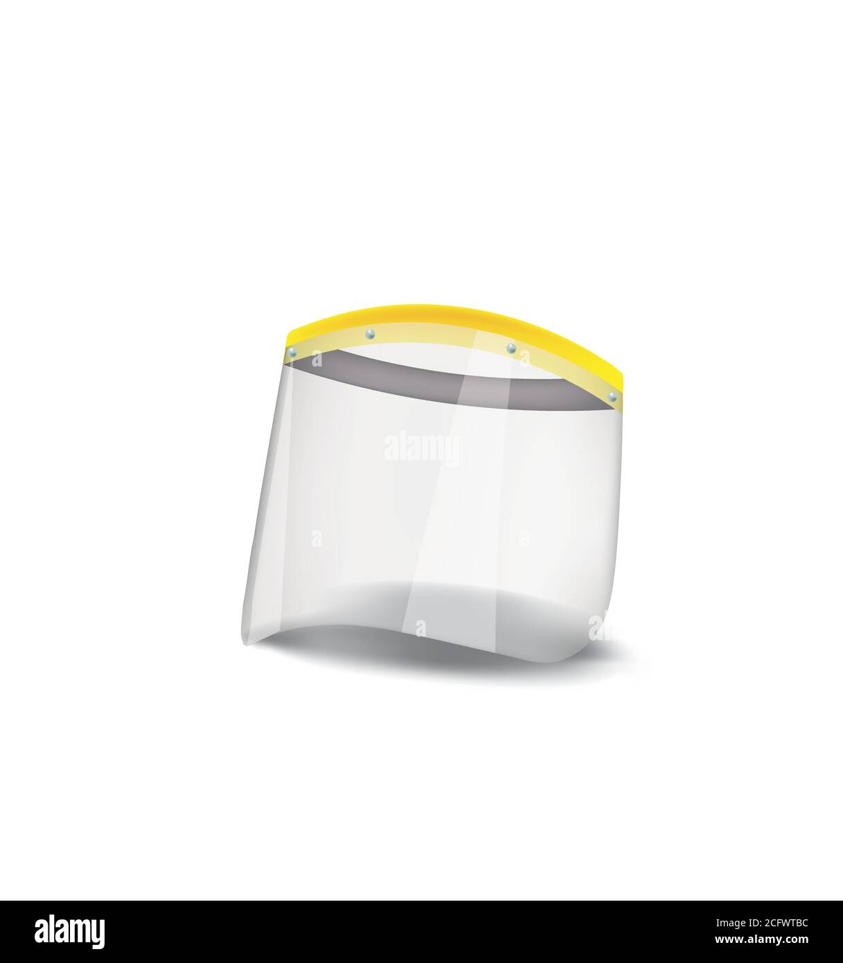 Face cover shield. vector illustration Stock Vector Image & Art - Alamy