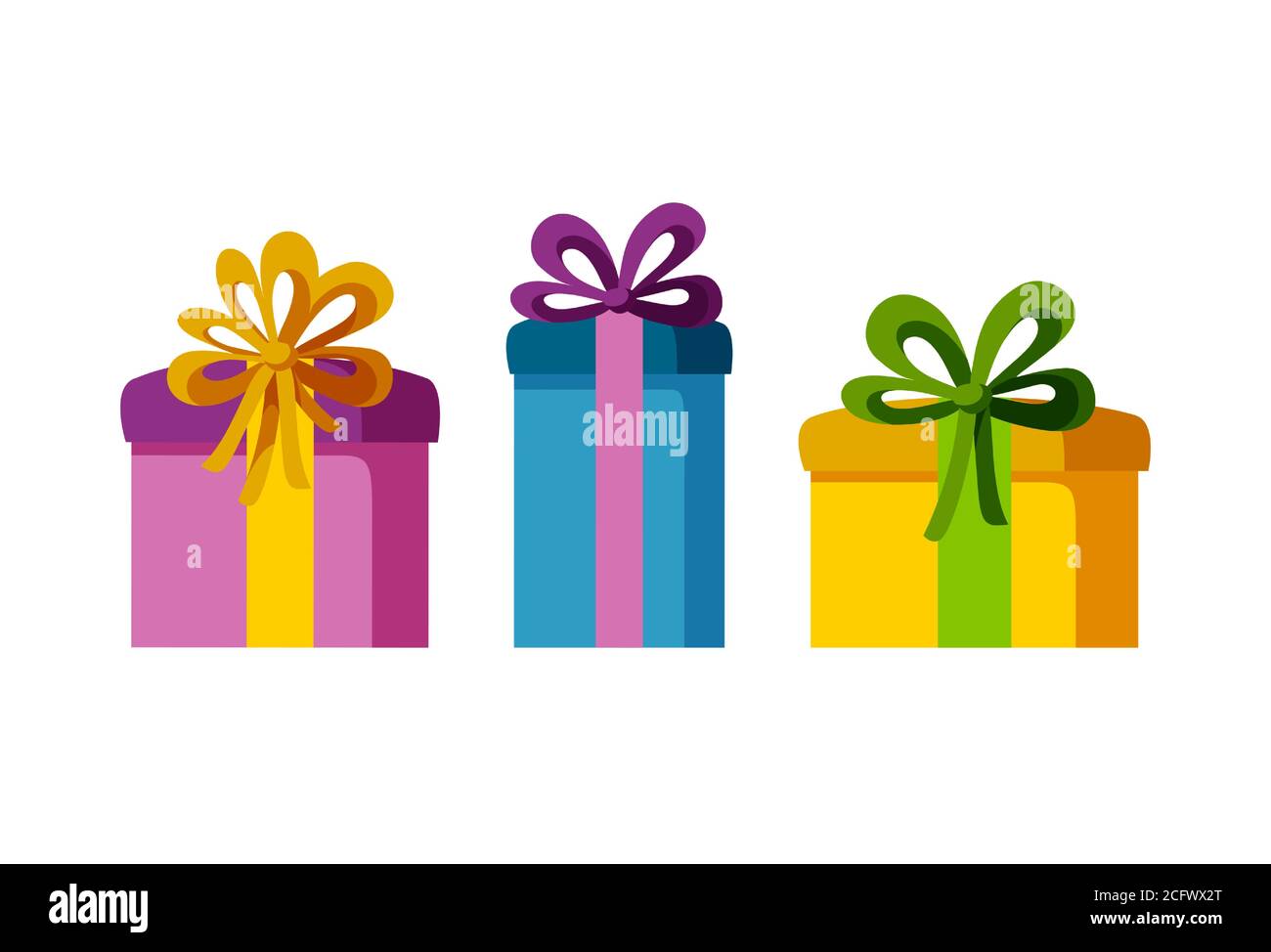 Three Sizes Stock Vector Images - Alamy