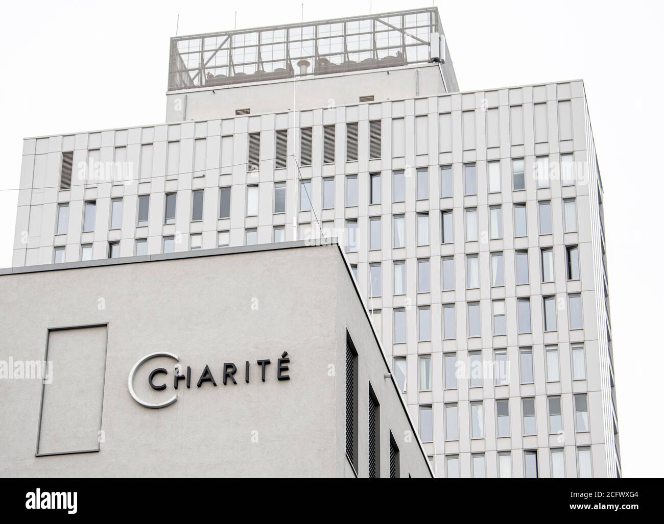Berlin, Germany. 08th Sep, 2020. The lettering "Charite" is attached to ...