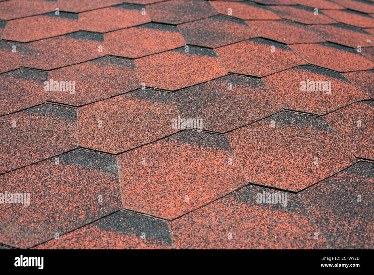 Red asphalt roof shingles texture hi-res stock photography and images ...