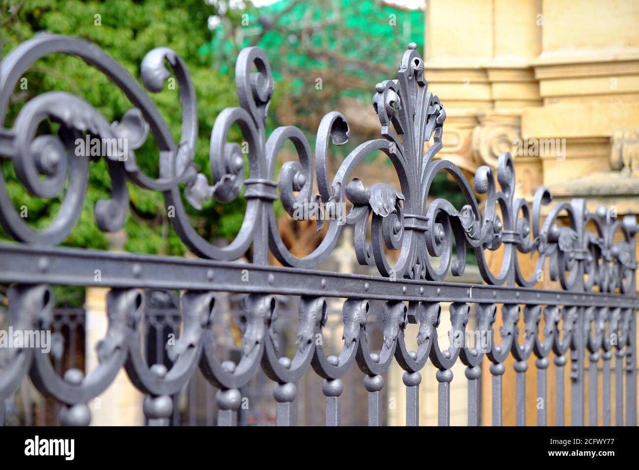 Ornate guardrail hi-res stock photography and images - Alamy