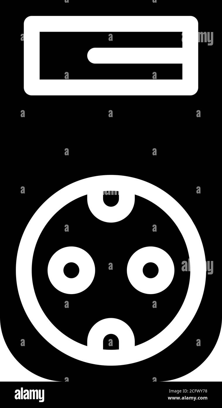 Wattmeter symbol Stock Vector Images - Alamy