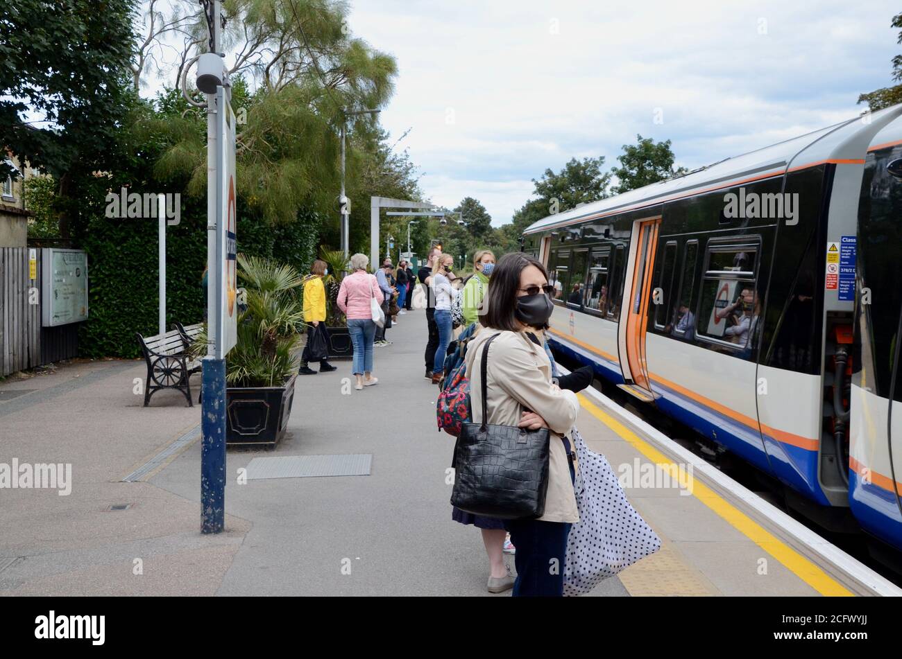 kew gardens station royal botanic gardens kew london richmond UK Stock ...