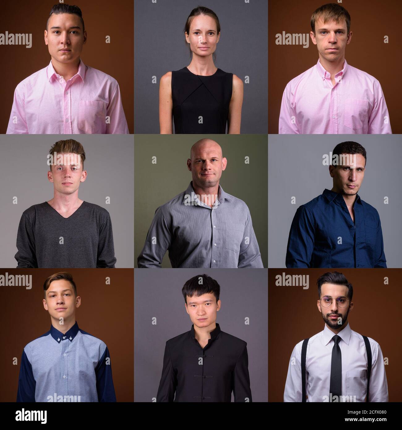 Different ethnic people hi-res stock photography and images - Alamy