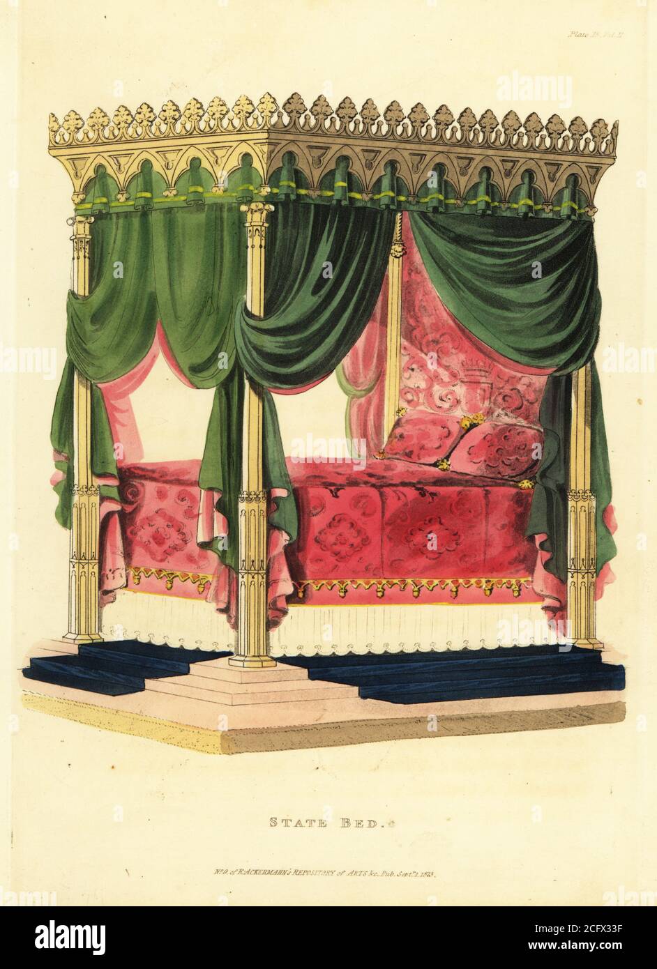 Gothic Canopy Bed