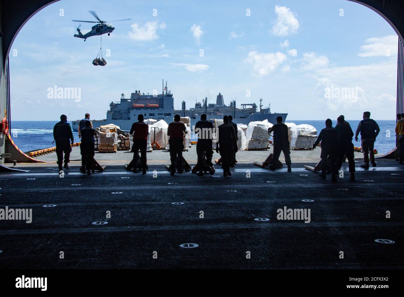 PHILIPPINE SEA (Sep 3, 2020) Marines with the 31st Marine Expeditionary ...