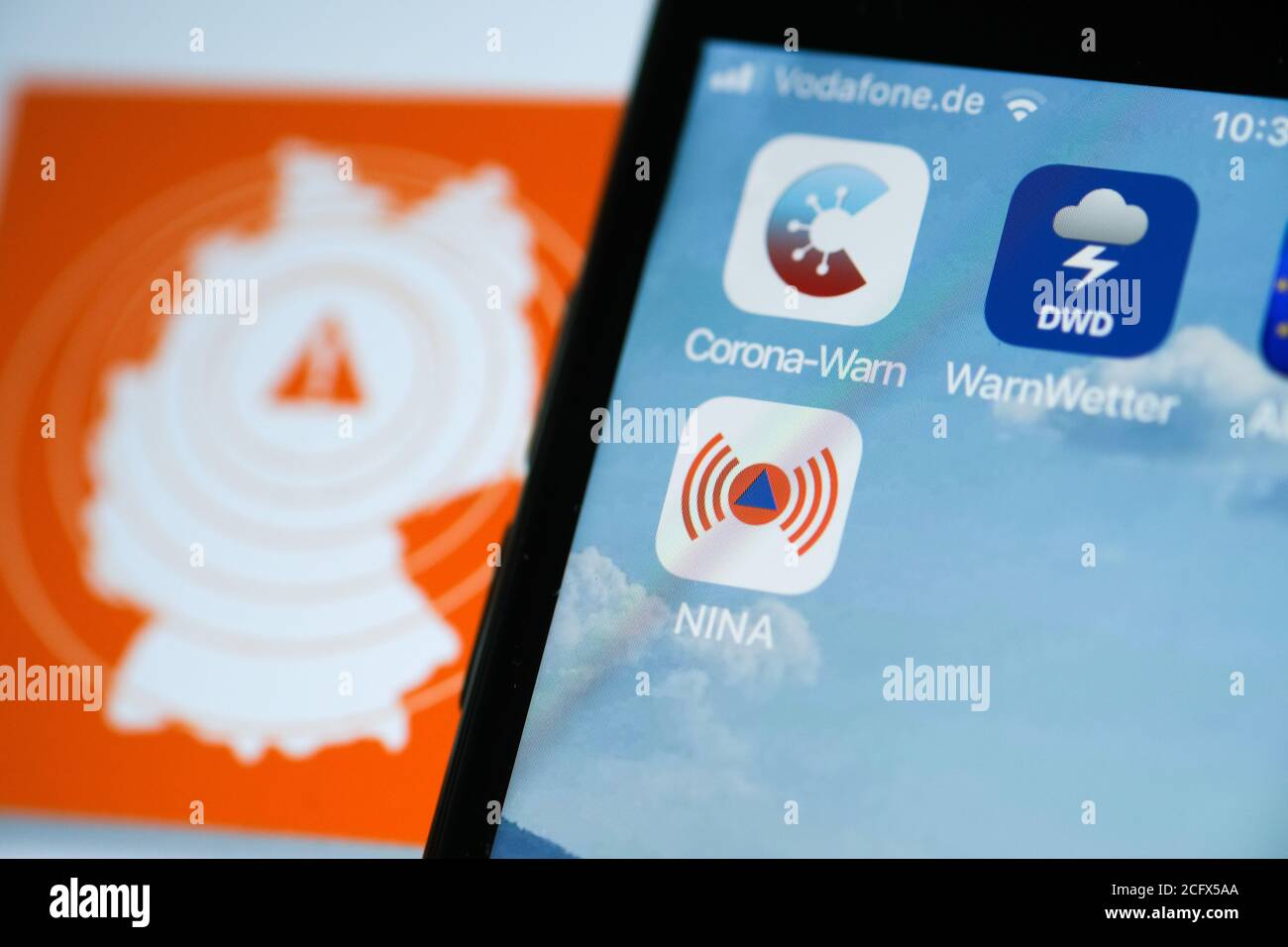 Federal office for civil protection and disaster relief hi-res stock ...