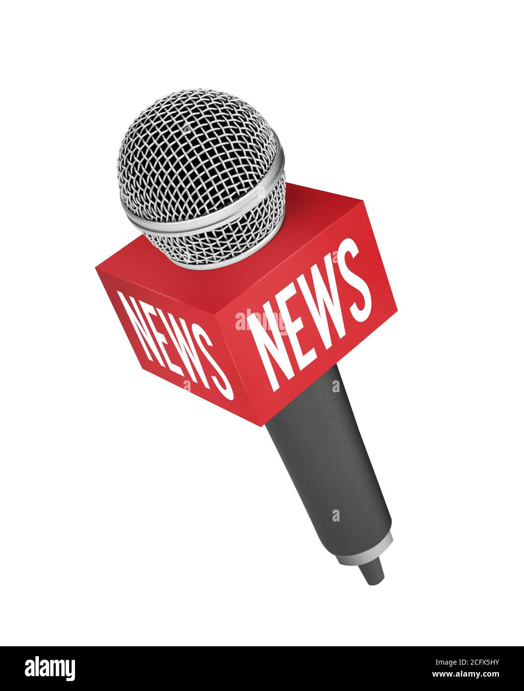 Cable news on television Cut Out Stock Images & Pictures - Alamy