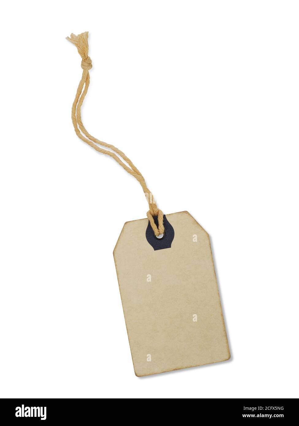 Price tag isolated on white Stock Photo - Alamy