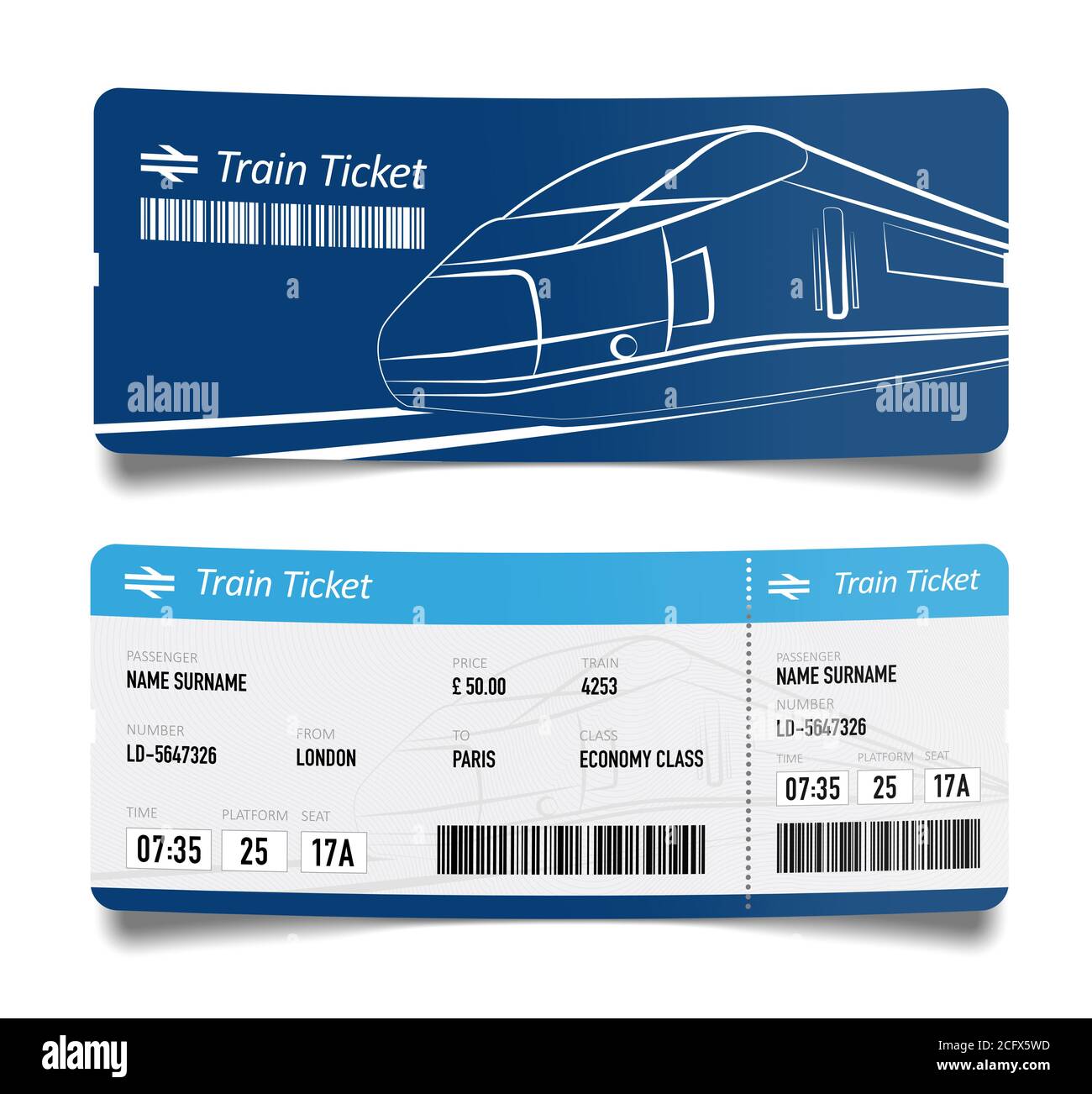 First passenger train Cut Out Stock Images & Pictures - Alamy