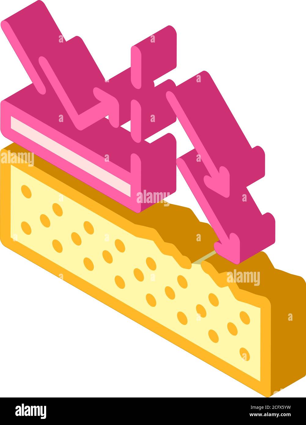 sun protection cream layer isometric icon vector illustration Stock ...