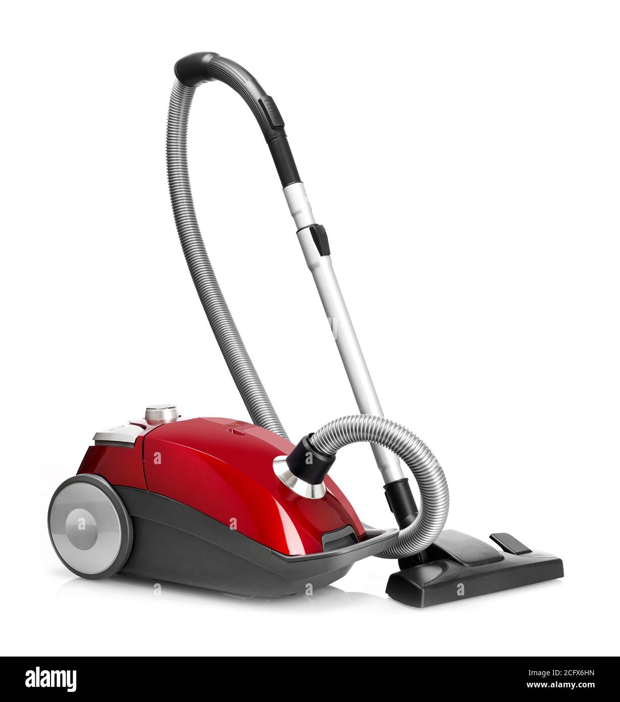 Vacuum cleaner isolated on white Stock Photo - Alamy
