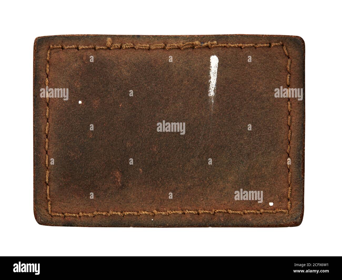 Label leather on jeans Cut Out Stock Images & Pictures - Alamy