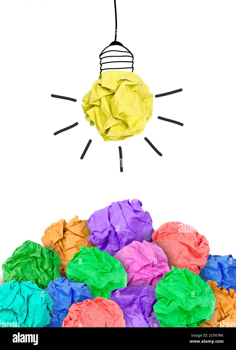 Choose the best idea Stock Photo - Alamy