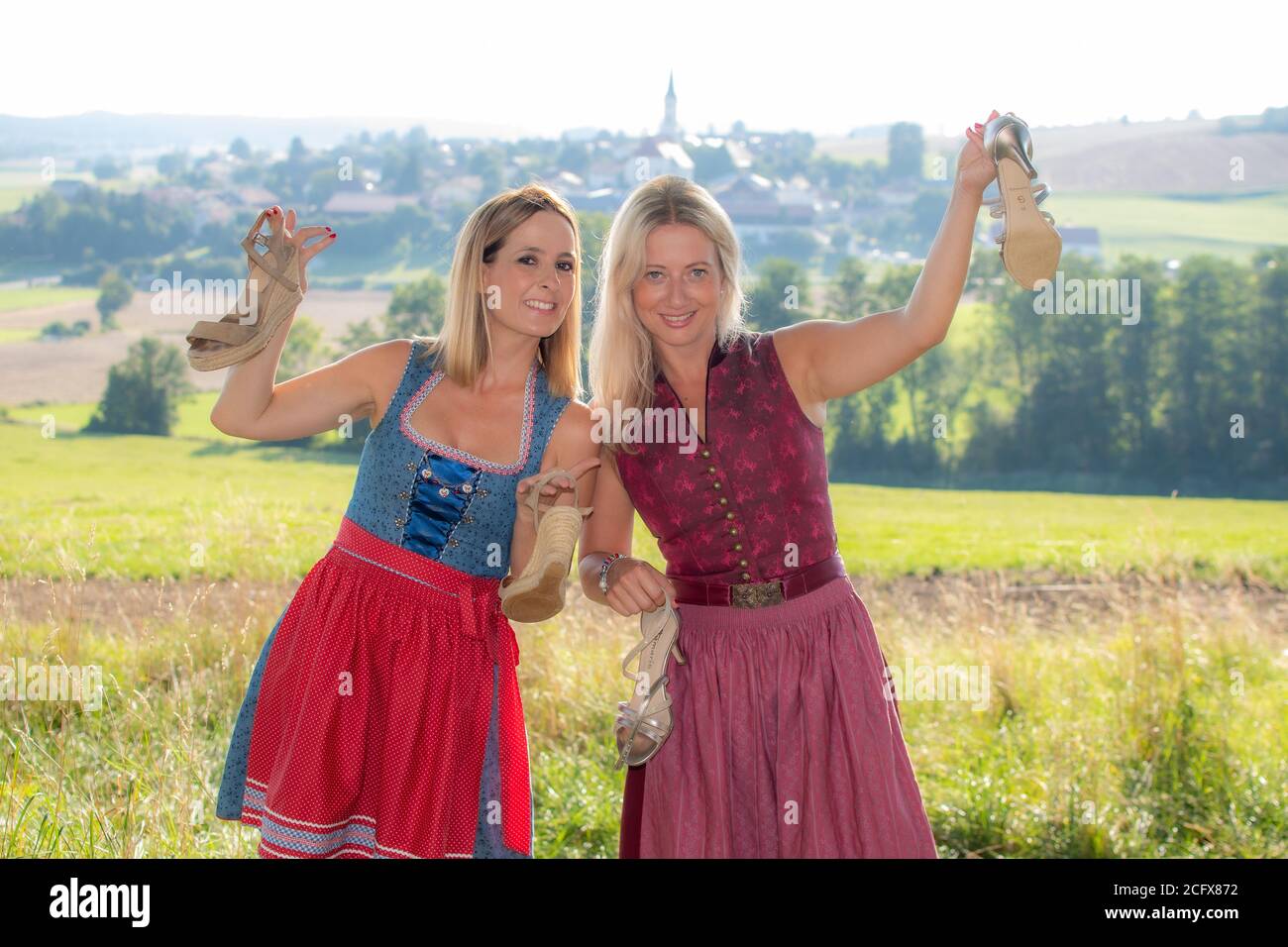 Funny bavarian girl hi-res stock photography and images - Alamy