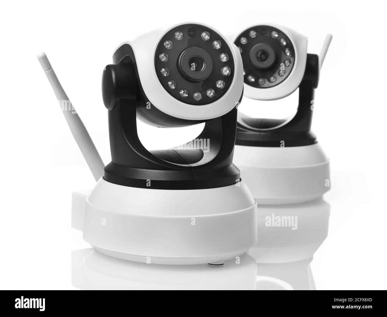 Home surveillance cameras Stock Photo - Alamy