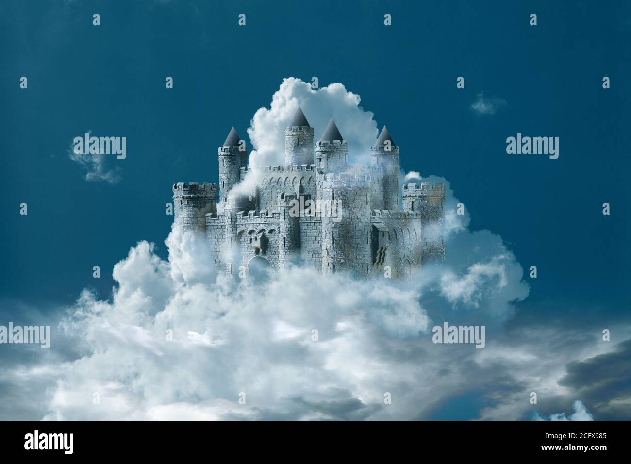 Castle in the air concept Stock Photo - Alamy