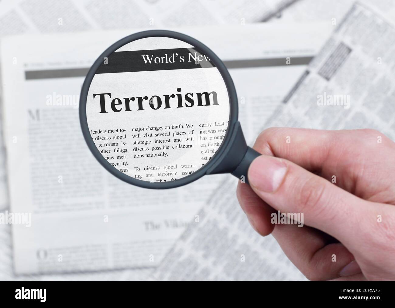 Terrorism word hi-res stock photography and images - Alamy
