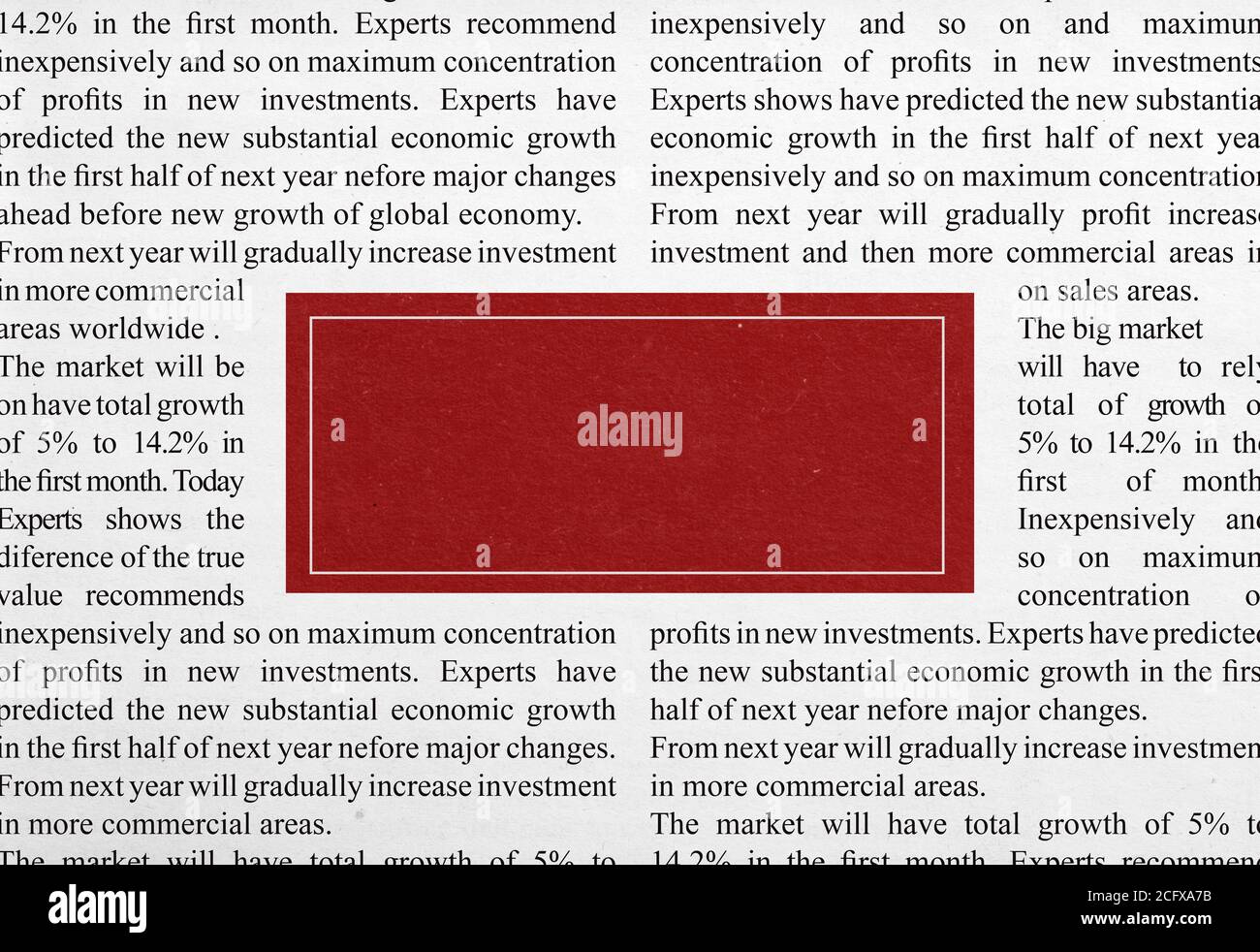 Newspaper Headline Blank High Resolution Stock Photography and Images ...