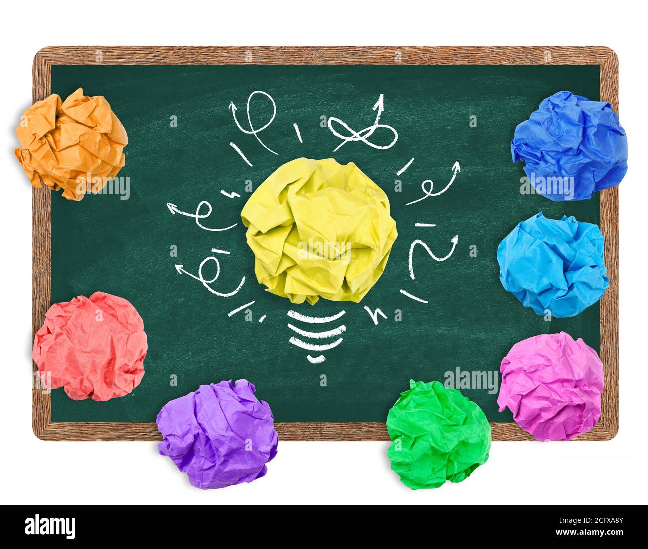New idea box bulb Cut Out Stock Images & Pictures - Alamy