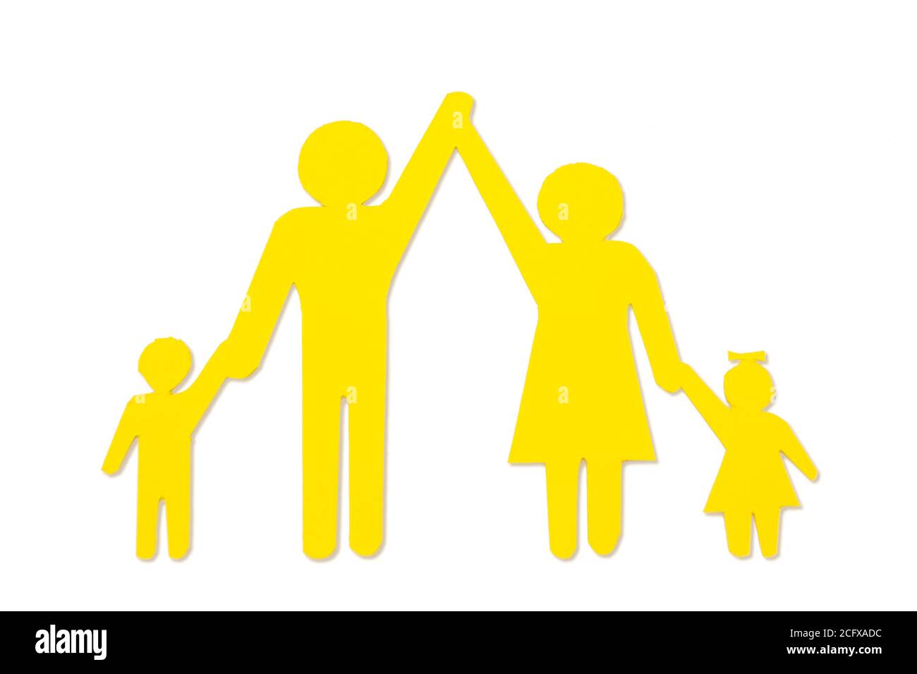 Children paper chain hi-res stock photography and images - Alamy