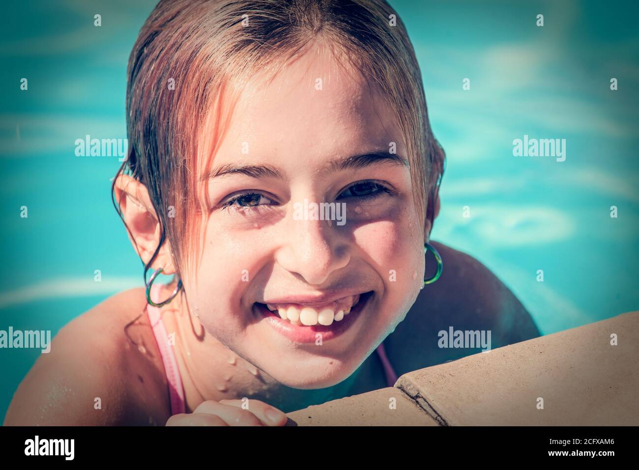 Preteen bikini hi-res stock photography and images - Alamy