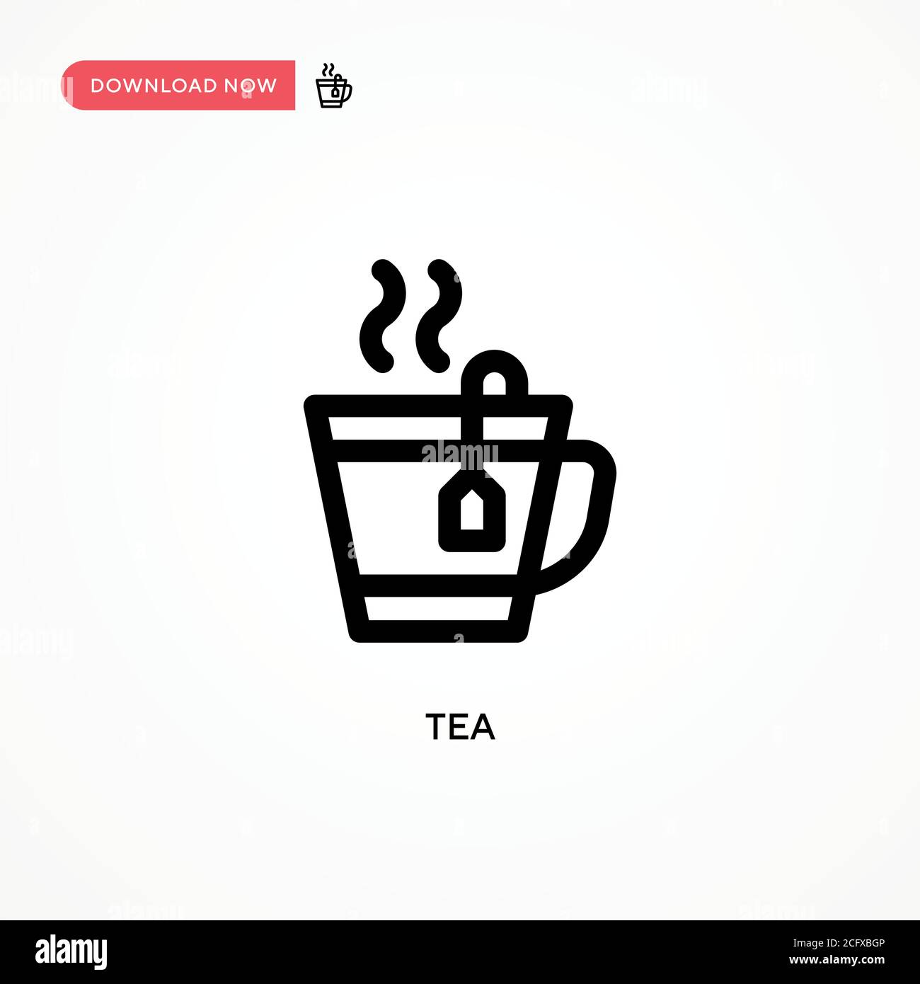 Tea plantation top view Stock Vector Images - Alamy