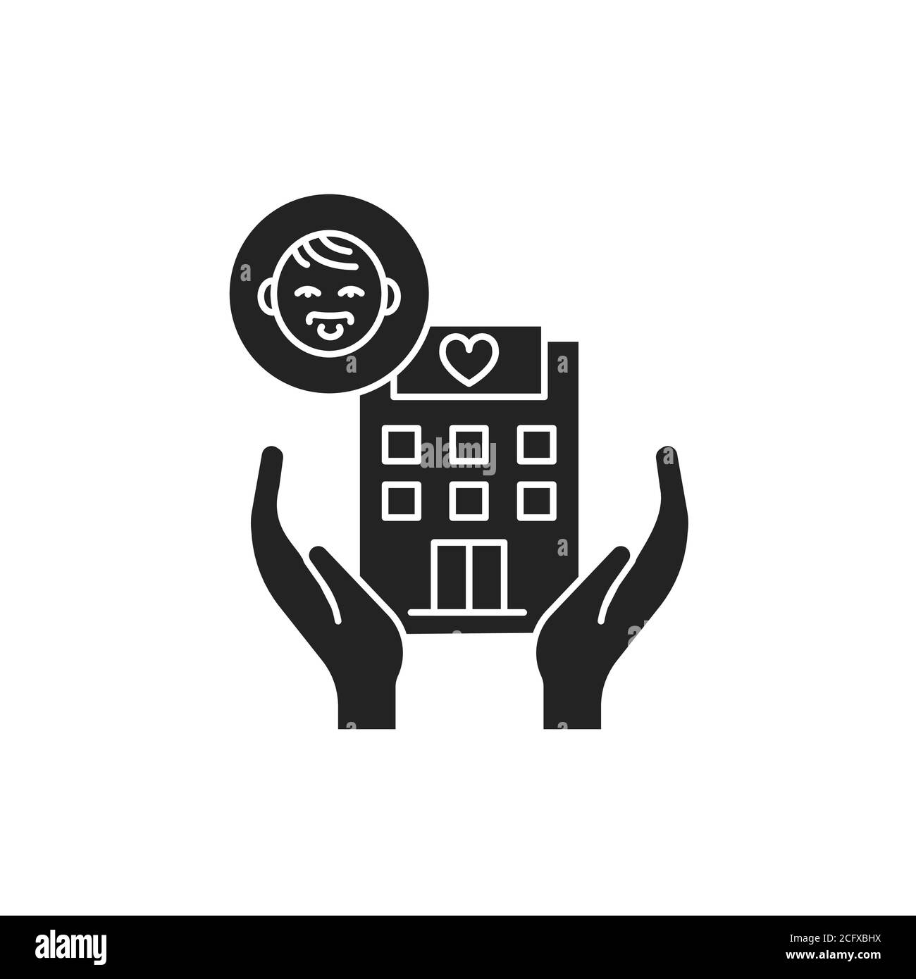 Pediatric palliative care center Stock Vector Images - Alamy