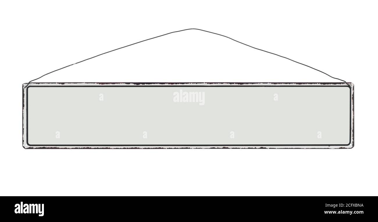 Blank wood sign Stock Photo - Alamy