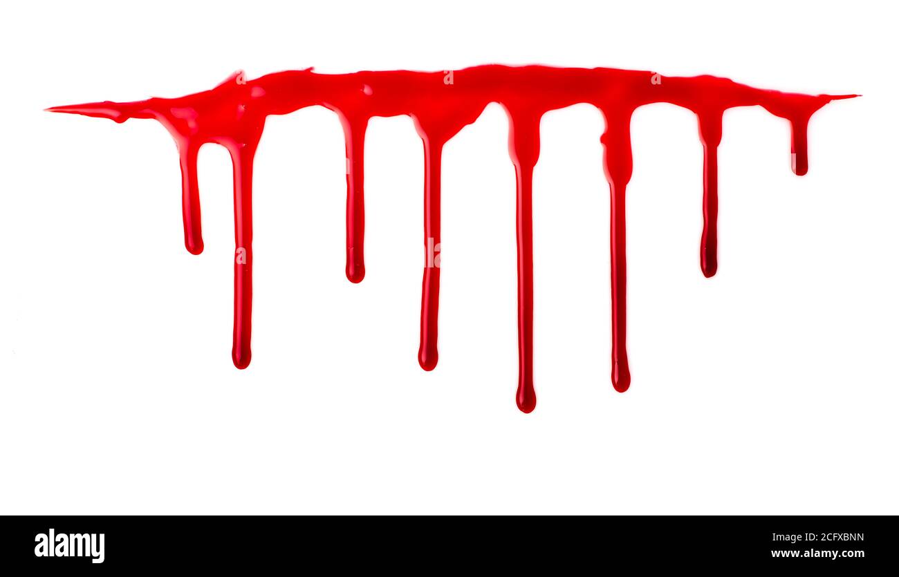Spilling blood Cut Out Stock Images & Pictures - Alamy