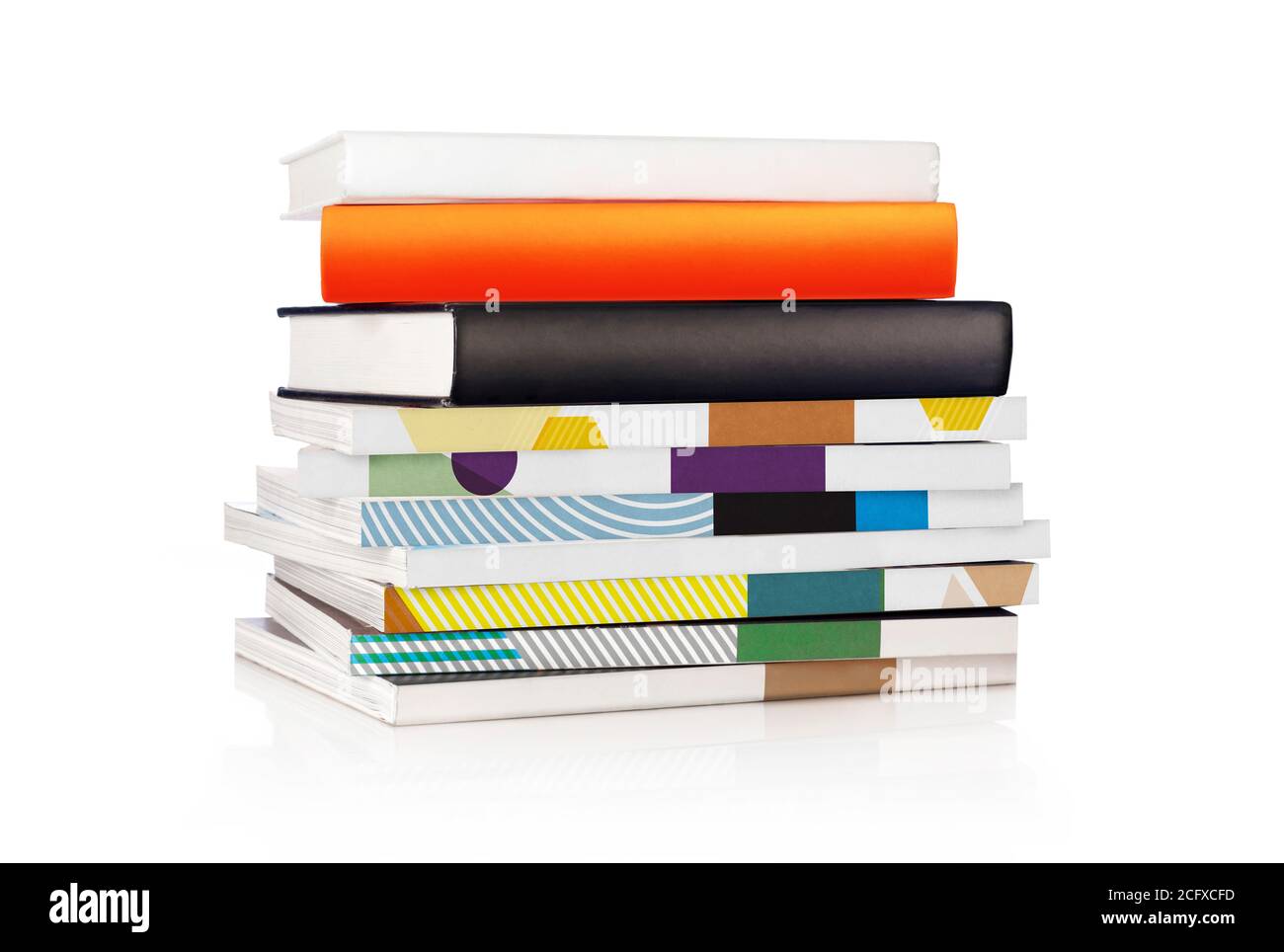 Stack of books Stock Photo - Alamy