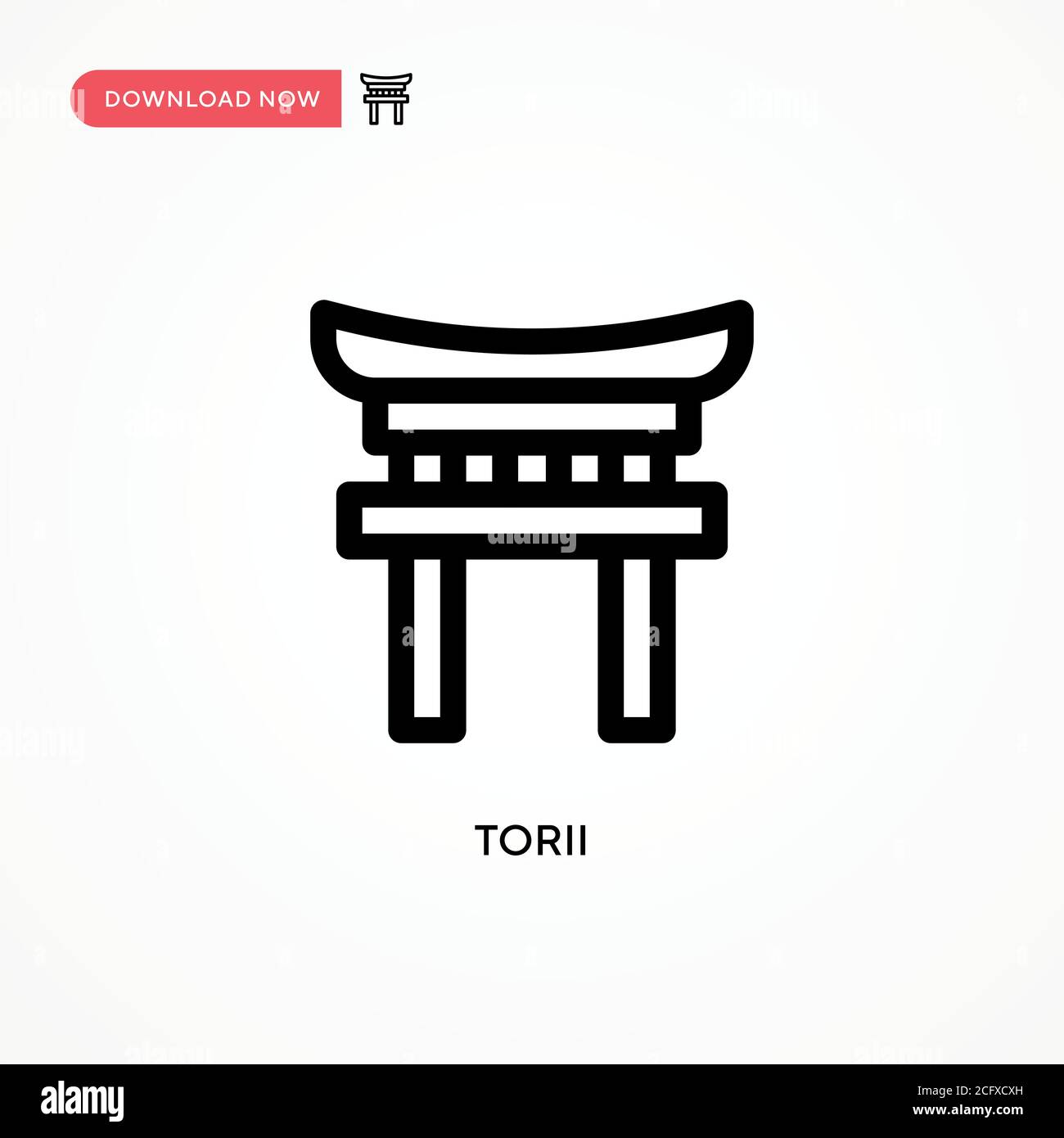 Tori gate geisha Stock Vector Images - Alamy