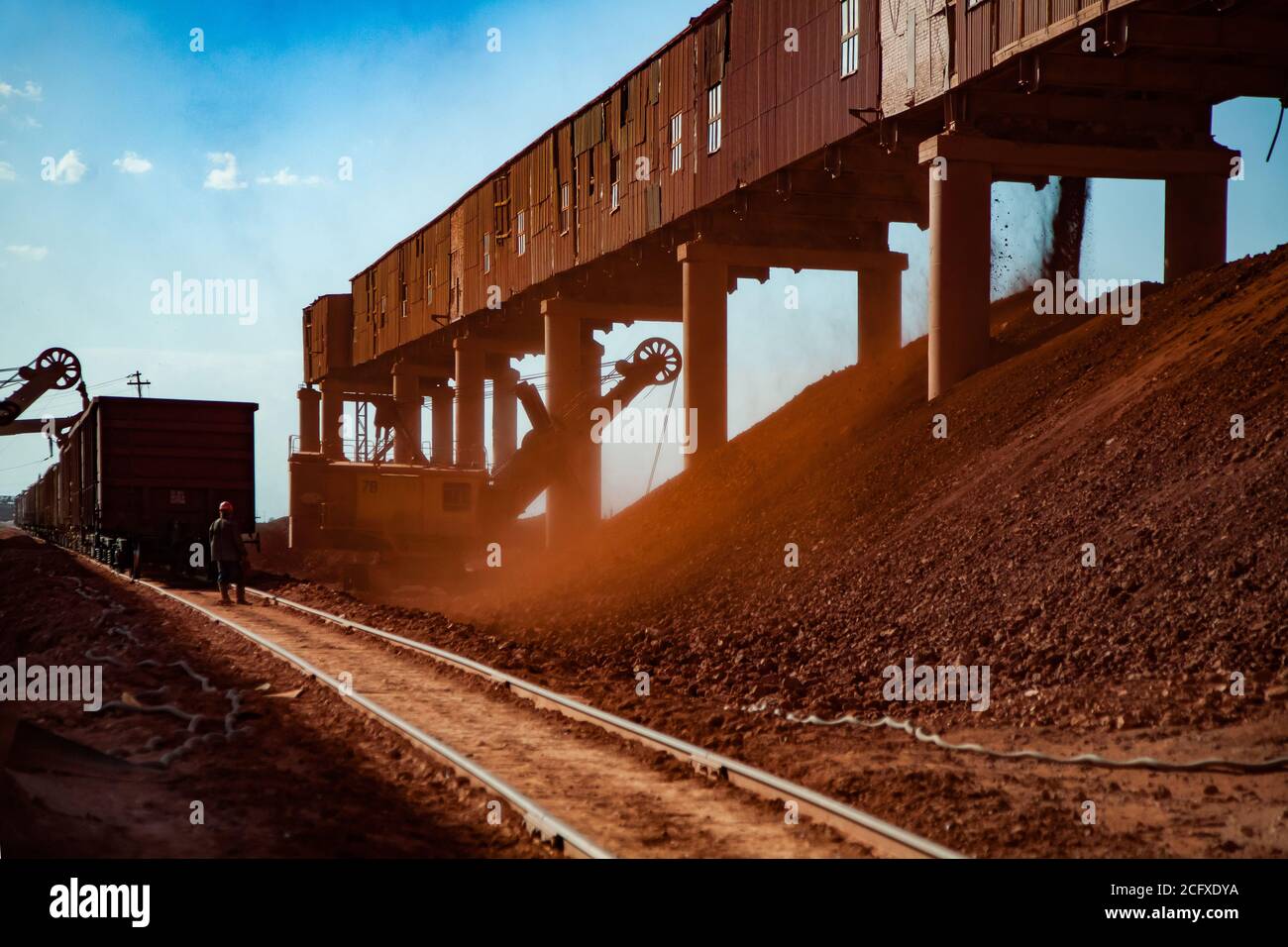 Train loading hi-res stock photography and images - Alamy