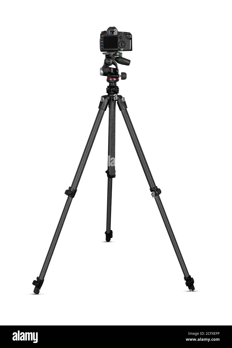 Photographer tripod view Cut Out Stock Images & Pictures - Alamy