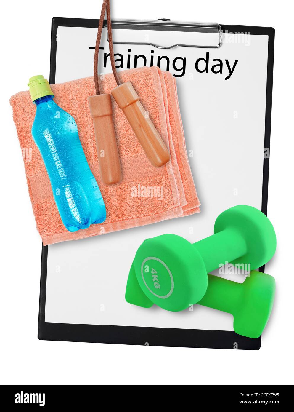 Exercise planning Cut Out Stock Images & Pictures - Alamy