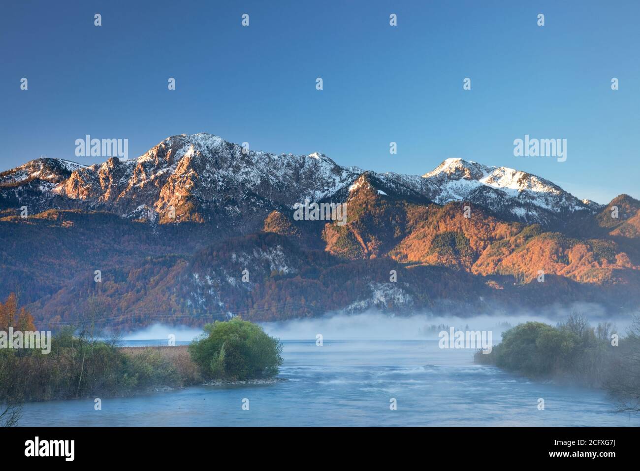 Kochelsee with heimgarten hi-res stock photography and images - Alamy