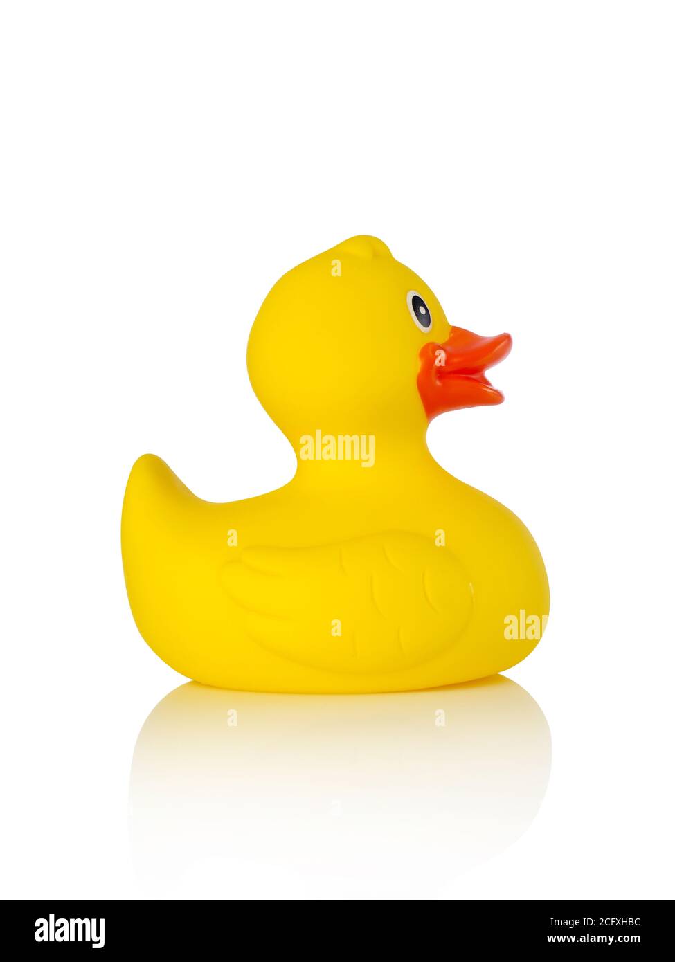 Rubber duck side view Cut Out Stock Images & Pictures - Alamy