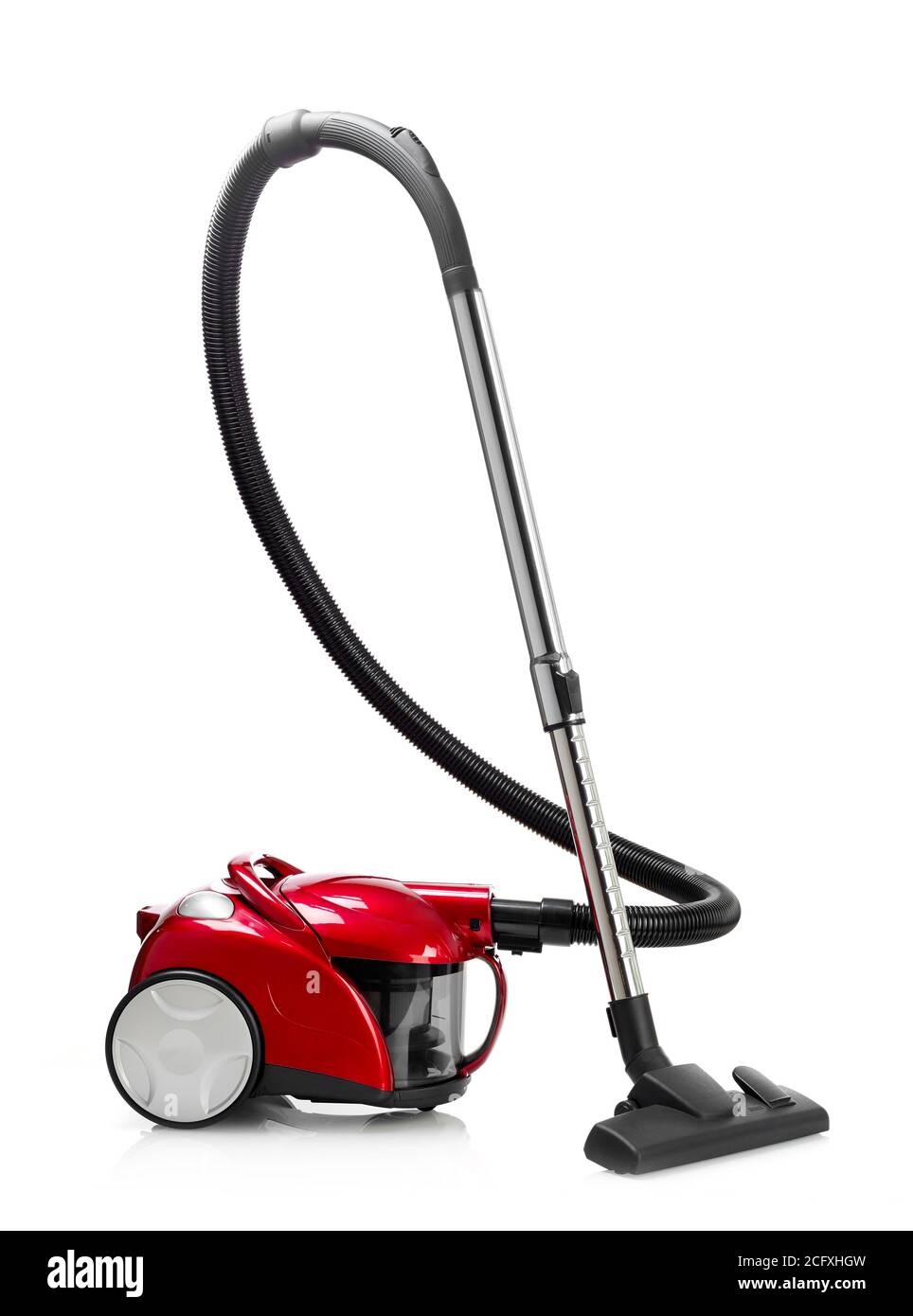 Vacuum cleaner isolated on white Stock Photo - Alamy