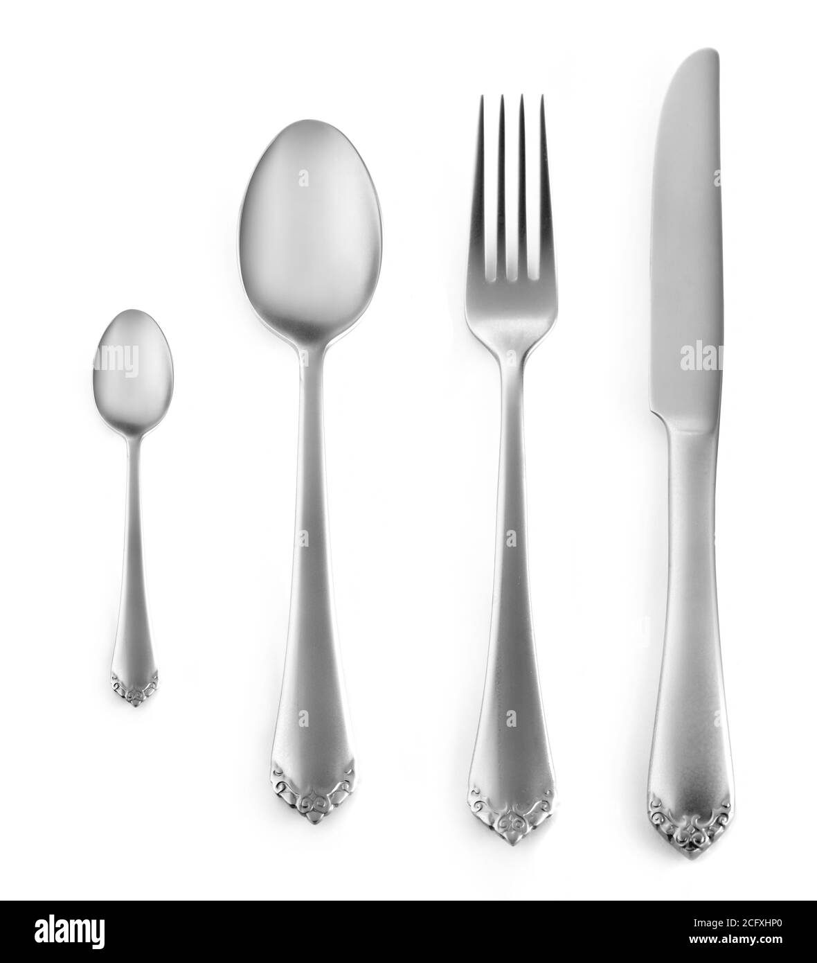 Classic place setting Black and White Stock Photos & Images - Alamy