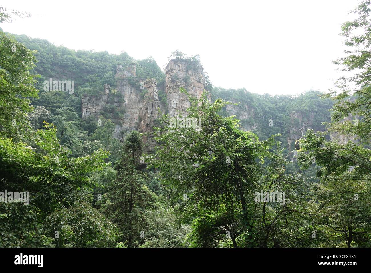 Zhangjiajie National Forest Park, Wulingyuan Scenic Area Stock Photo ...