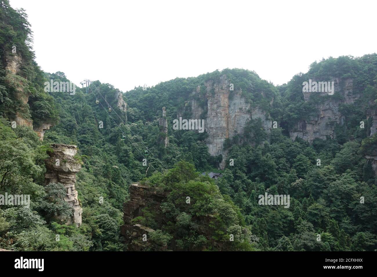 Zhangjiajie National Forest Park, Wulingyuan Scenic Area Stock Photo ...
