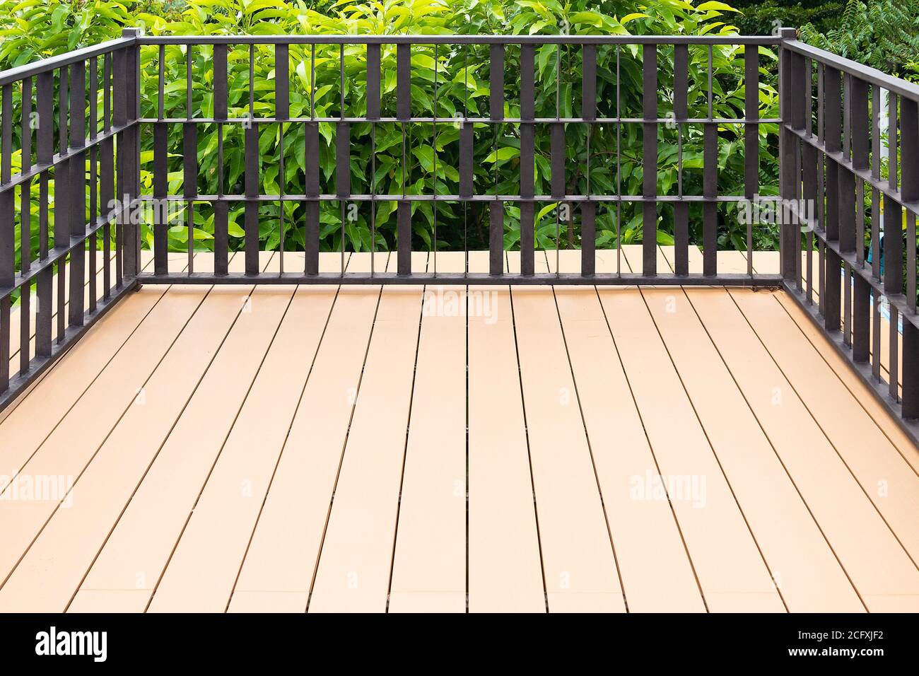 Close up. Old exterior wooden decking or flooring on the terrace Stock ...