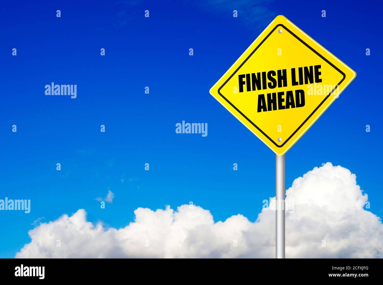 Finish Line Sign